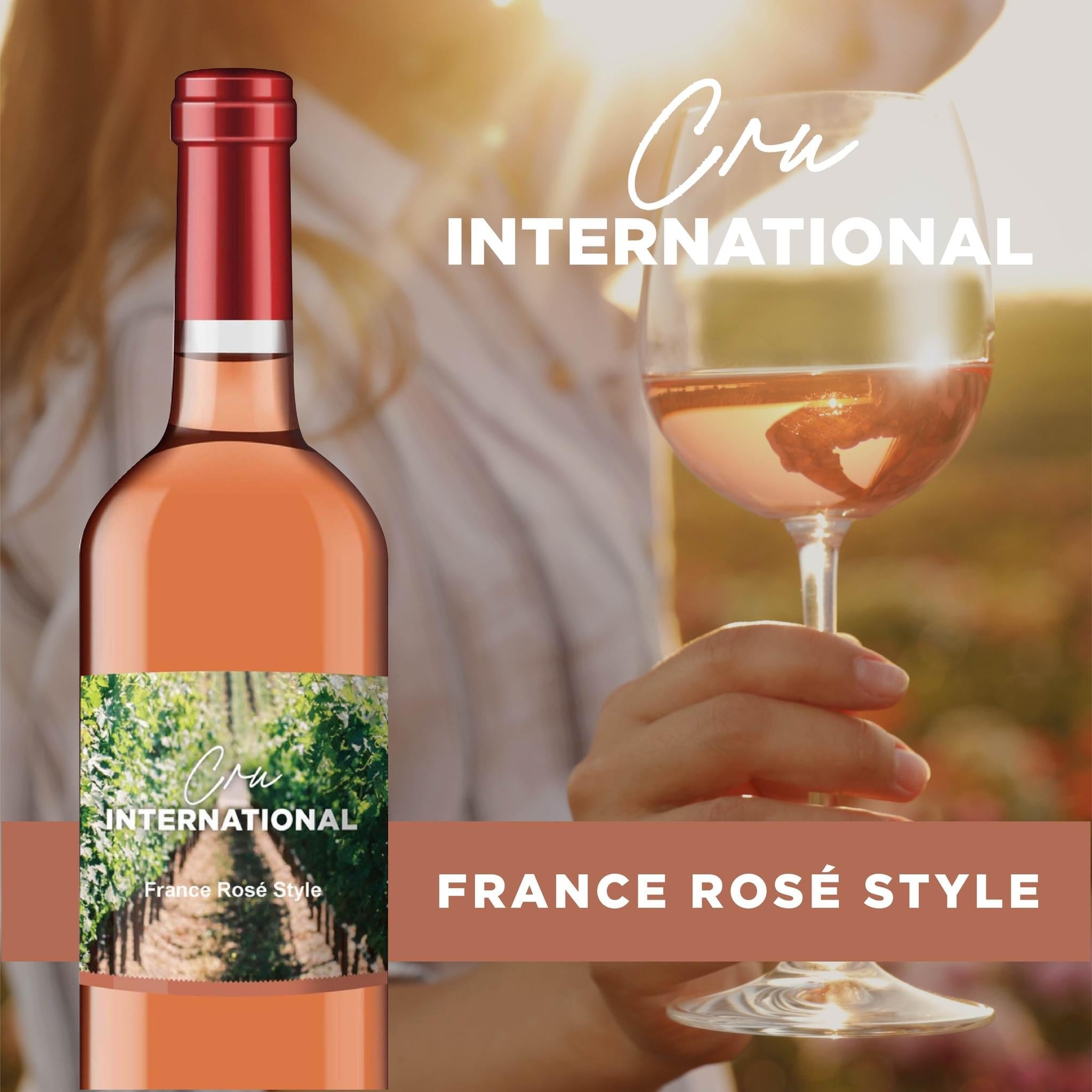 RJS Cru International - Rosé, France – The Wine Warehouse CA