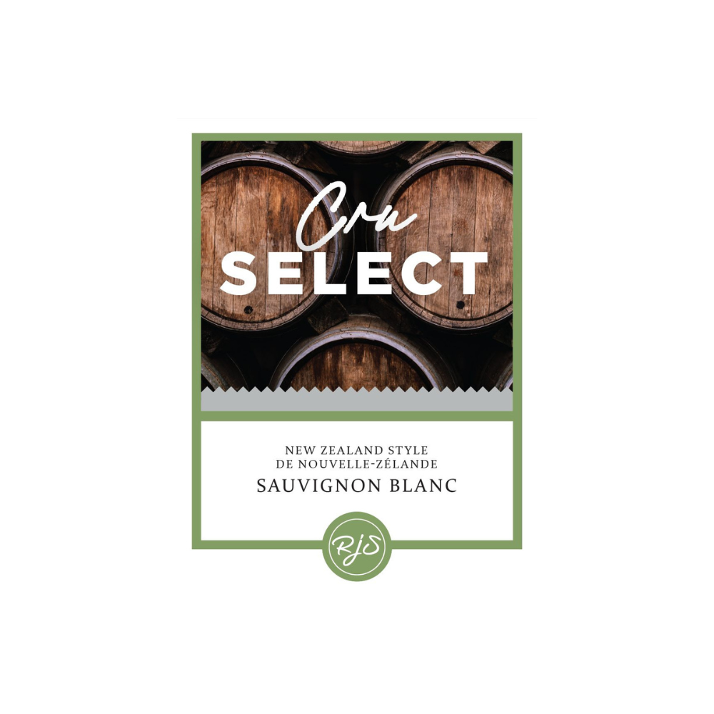 Labels - Cru Select Sauvignon Blanc - HJL – The Wine Warehouse CA