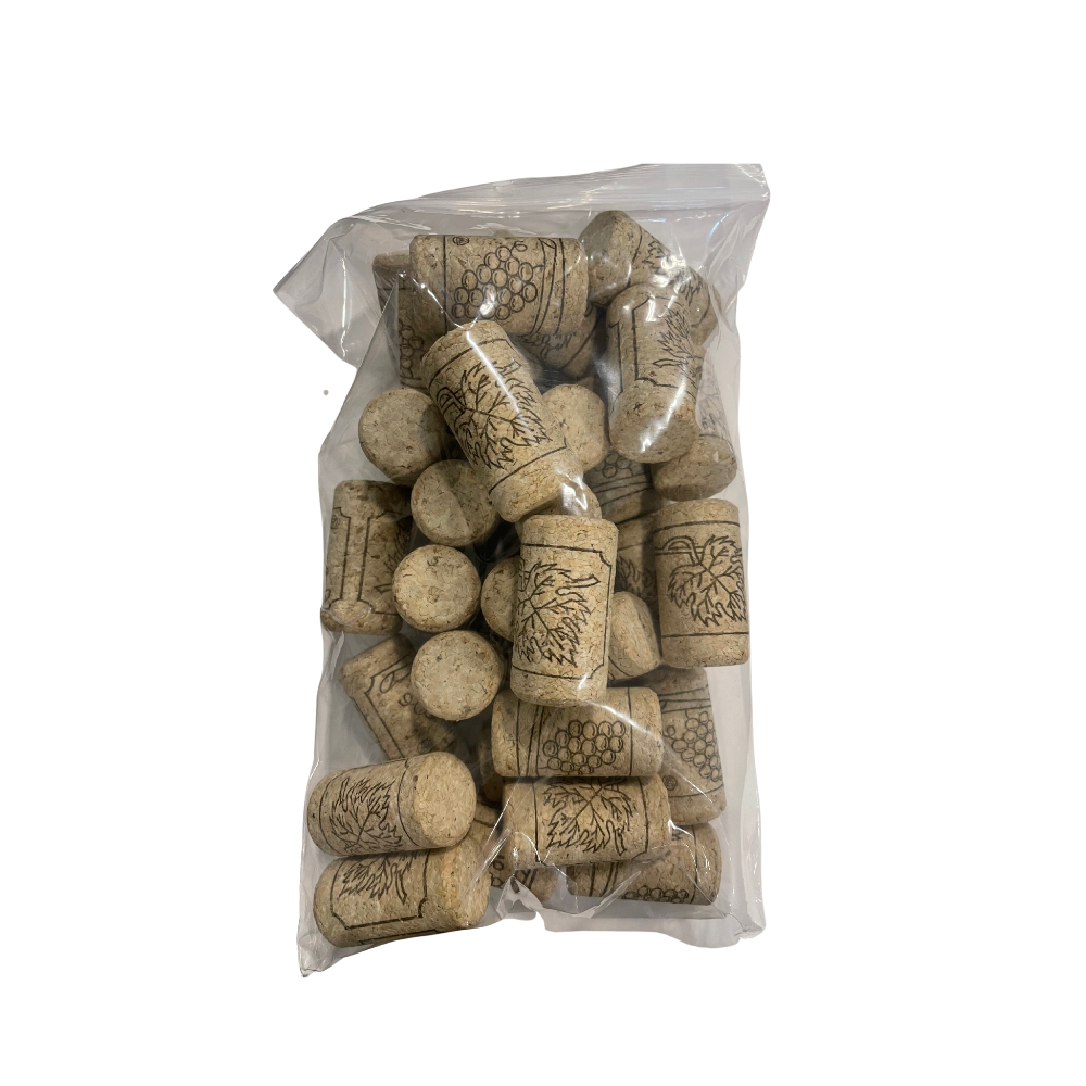 Corks Long Winery Grade Agglomerate Bulk 1000 – The Wine Warehouse CA